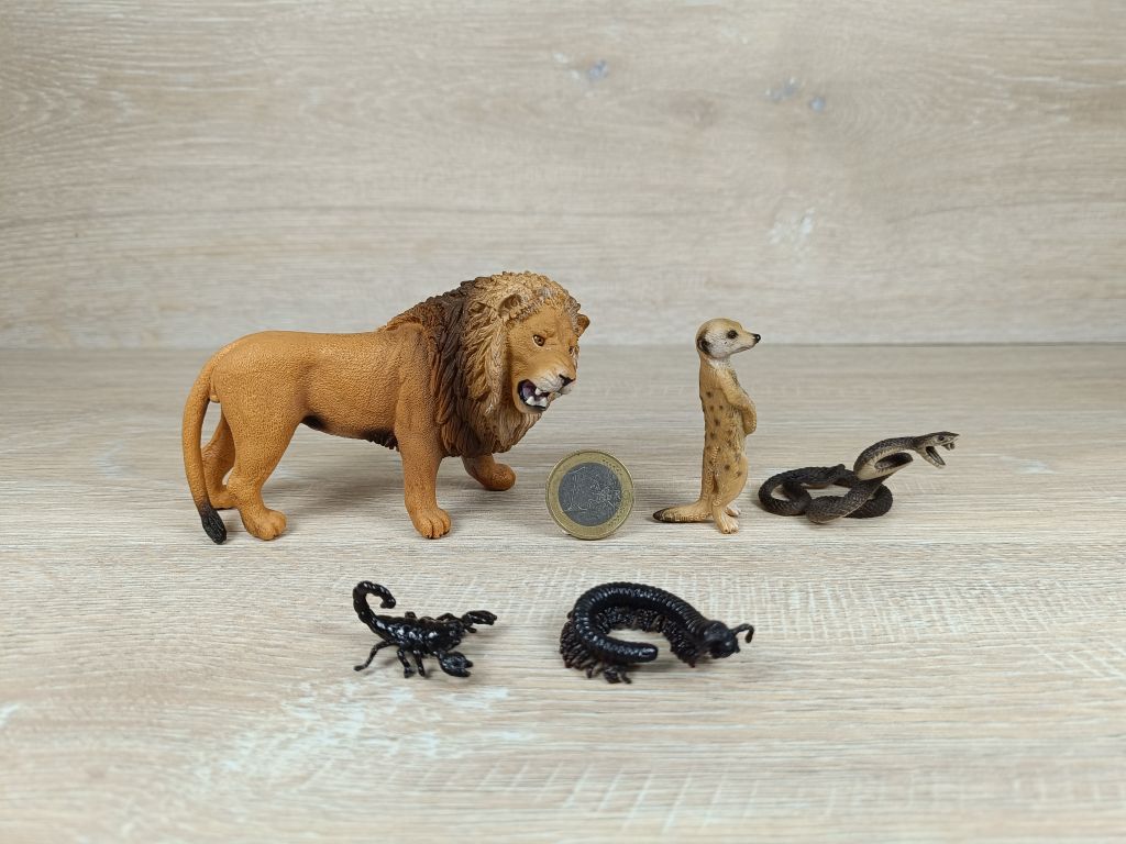 Schleich – 42558 Wasserstelle + 42257 Wasserfall + 42255 Wasserlauf ...